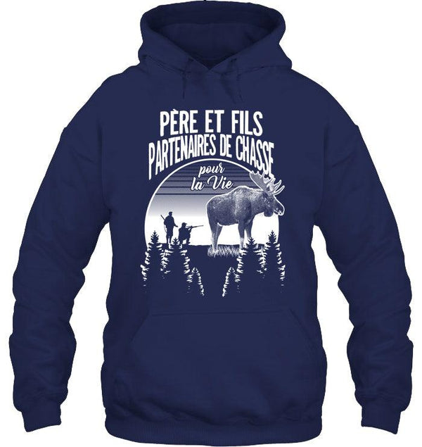Père Et Fils Partenaires De Chasse Orignal Coton Ouaté - Coin Des Chasseurs
